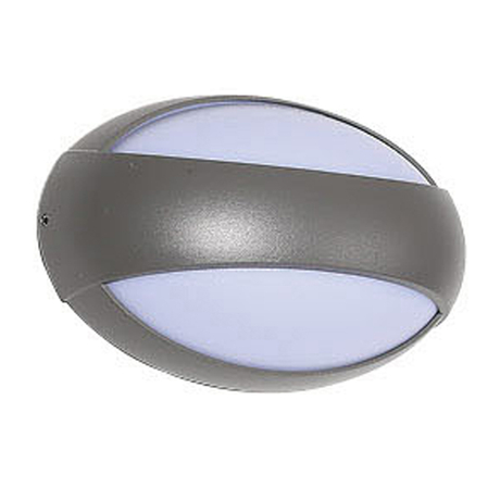 12w Led Outdoor Wall Light,Oval Shape LED Wall Lights,Exterior Led Wall ...