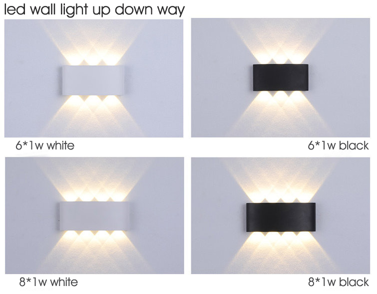 Led wall light 8W LED Up Down Light KWL-1706,led,led Light,led Up Down ...