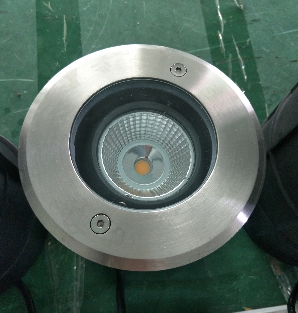 7w COB LED Adjustable Exterior Recessed Ground Light,IP67 Led Ground ...