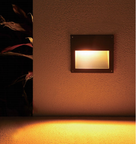 Rectangle Wall Recessed Light,15watts LED Brick Light,Outdoor Wall ...